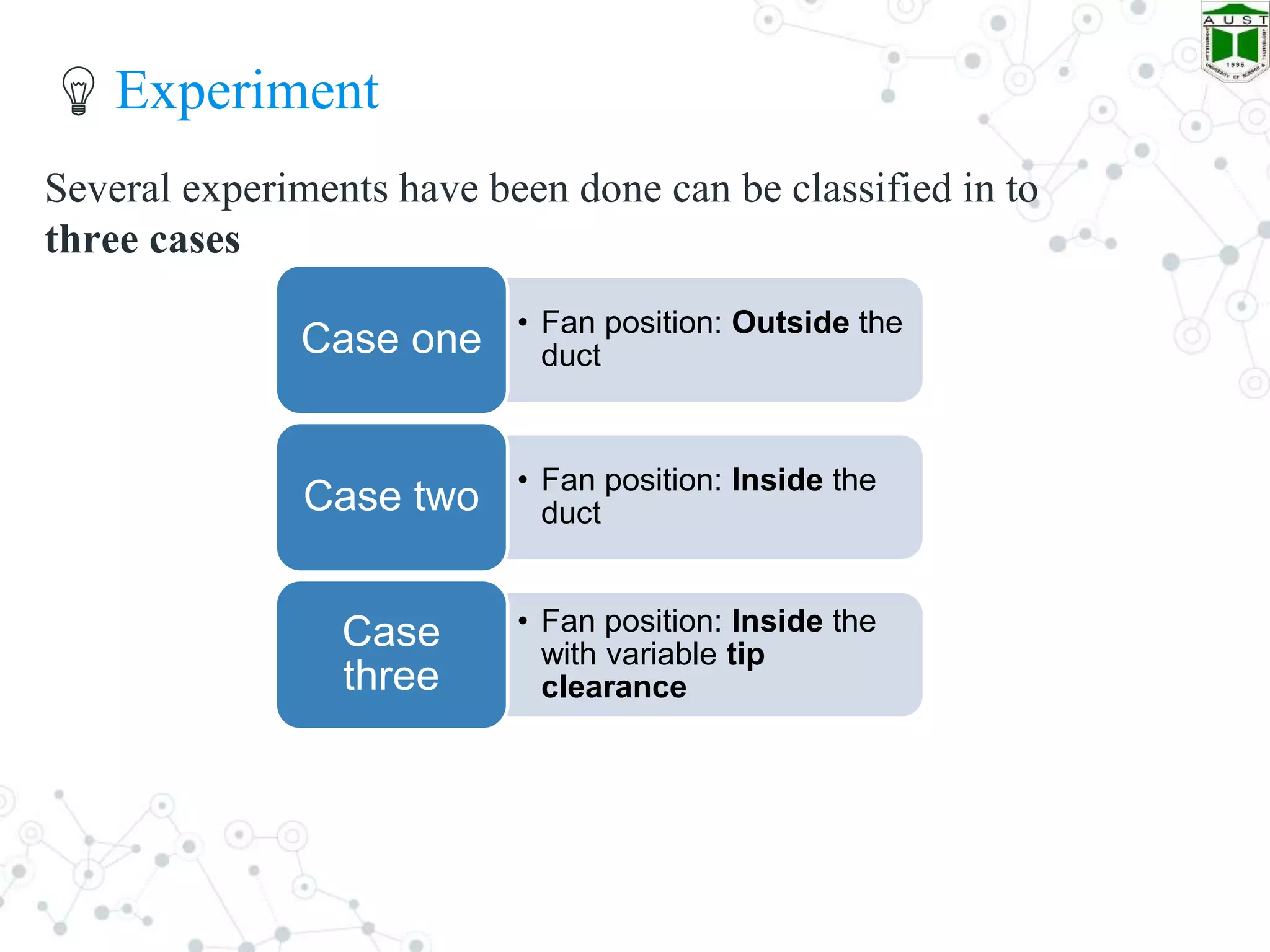 Axial flow fan testing rig | PPTX