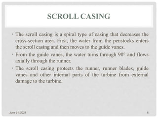 Axial flow reaction turbines/ Kaplan Turbine | PPTX