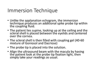 Optical and Non-optical Methods of Measuring Axial Length of Eye | PPTX