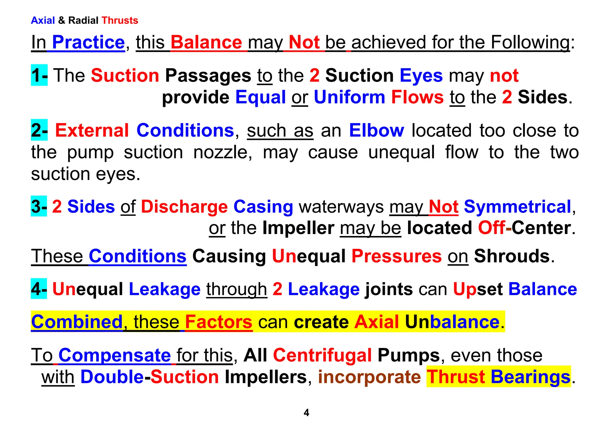 Axial Radial Thrust in Centrifugal Pumps.pdf