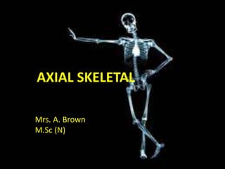 Axial skeletal | PPTX