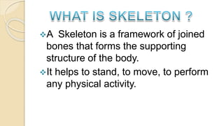 AXIAL SKELETON PPT by 4th year bsc nursing | PPTX