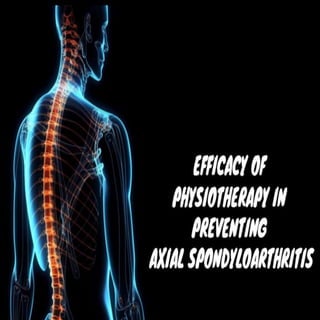 Axial Spondyloarthritis | PPTX