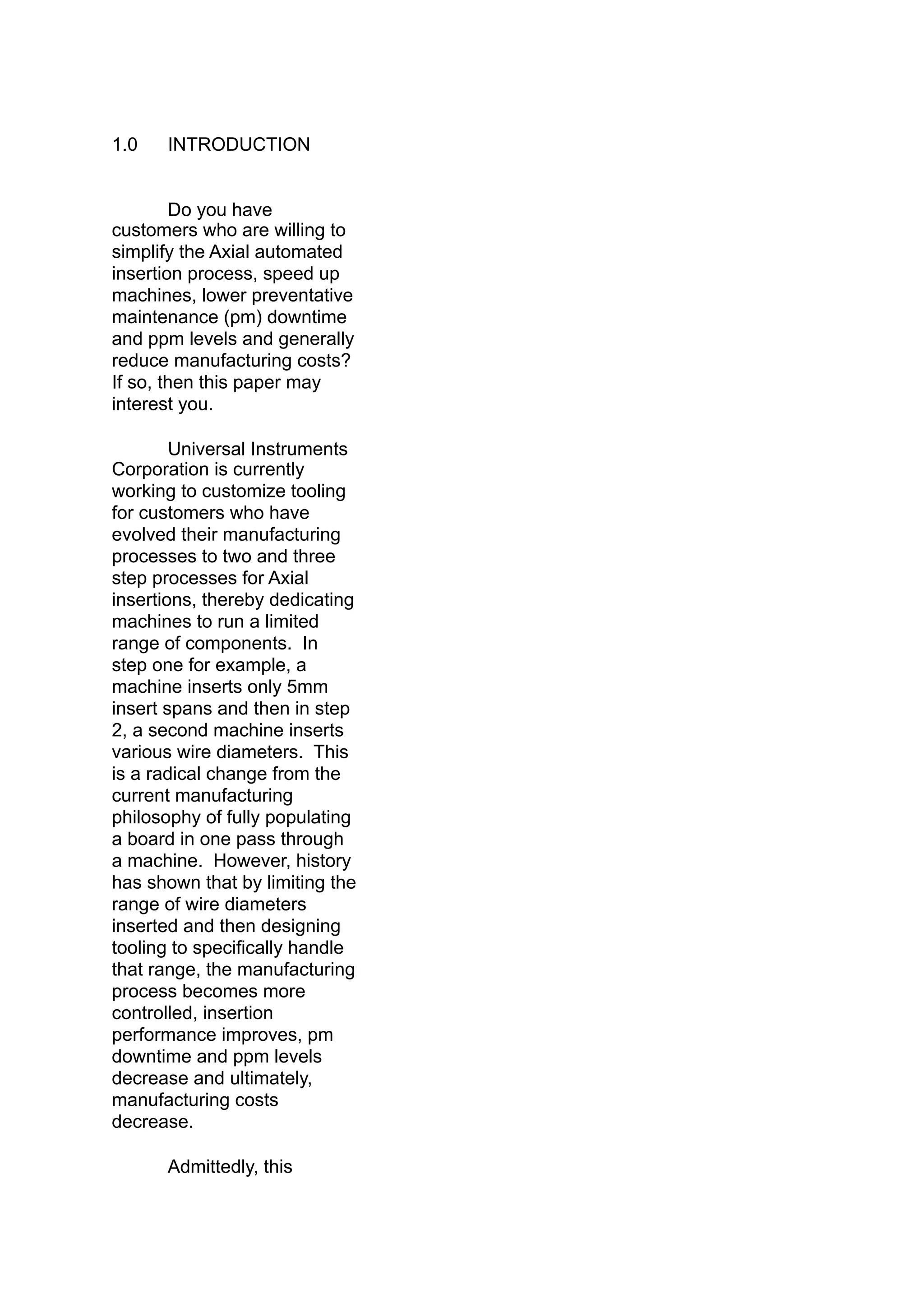 Axial Insertion machine tooling design for PCB assembly | PDF