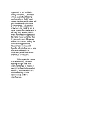 Axial Insertion machine tooling design for PCB assembly | PDF