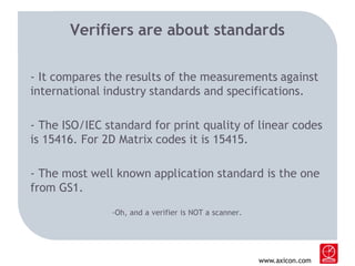 Barcode Verification - how and why? | PPT