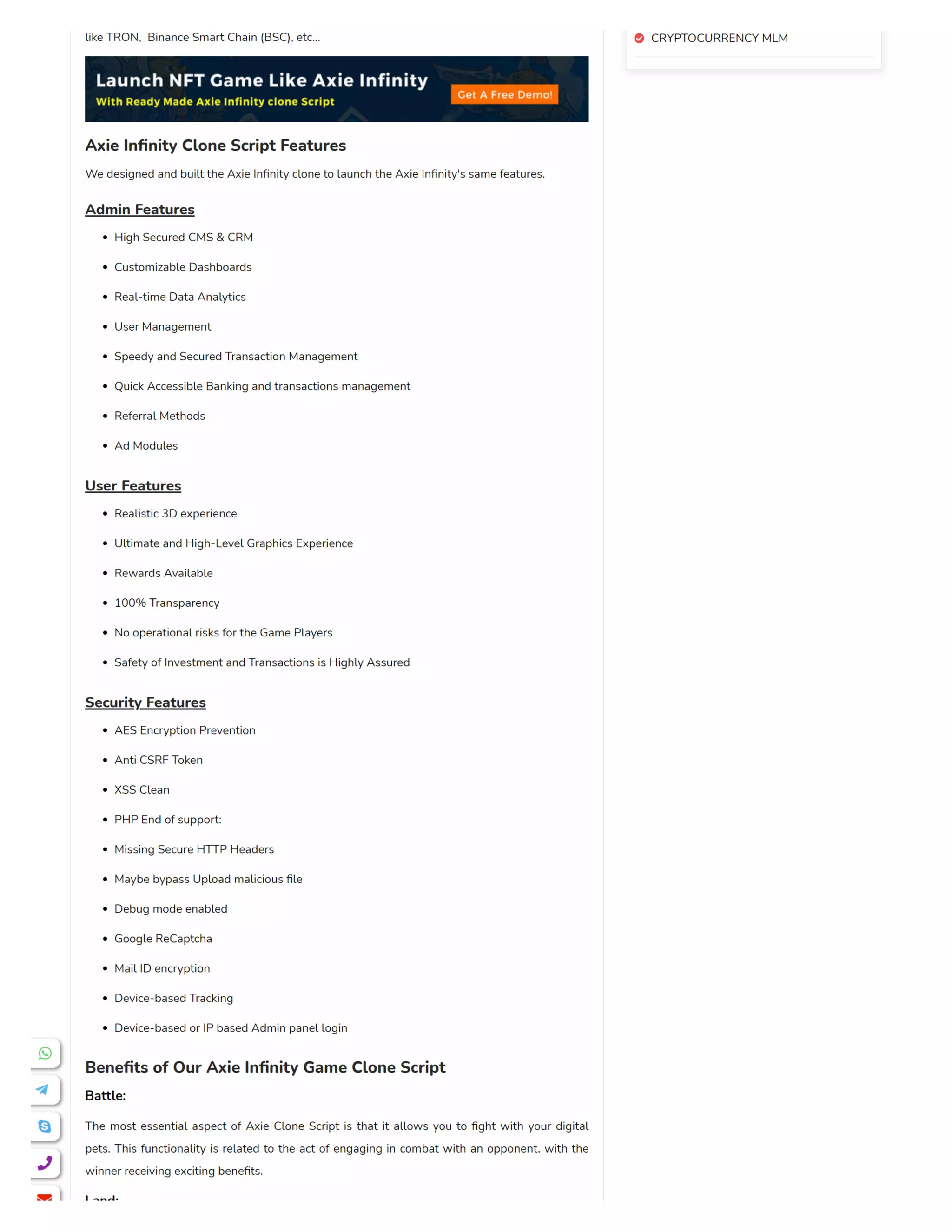 Axie Infinity Clone Script | PDF