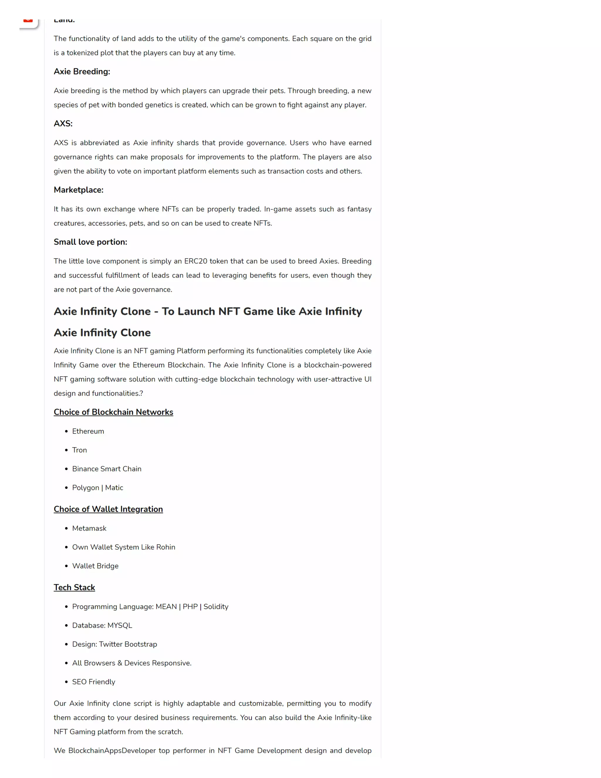 Axie Infinity Clone Script | PDF