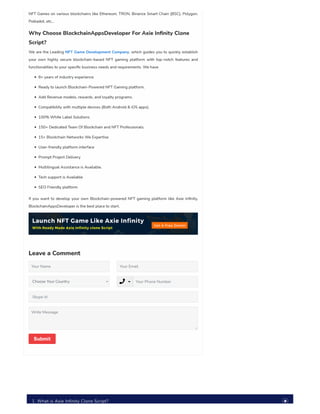 Axie Infinity Clone Script | PDF