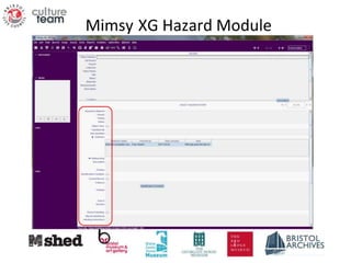 Collections Hazard Management using EMu | PPT