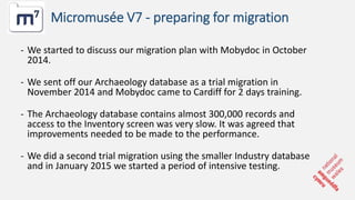 Brief on Migration to V7 Project | PPSX