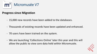 Brief on Migration to V7 Project | PPT