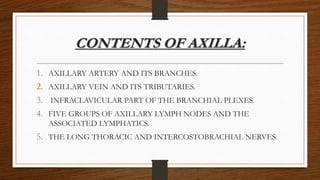 Axilla | PPT