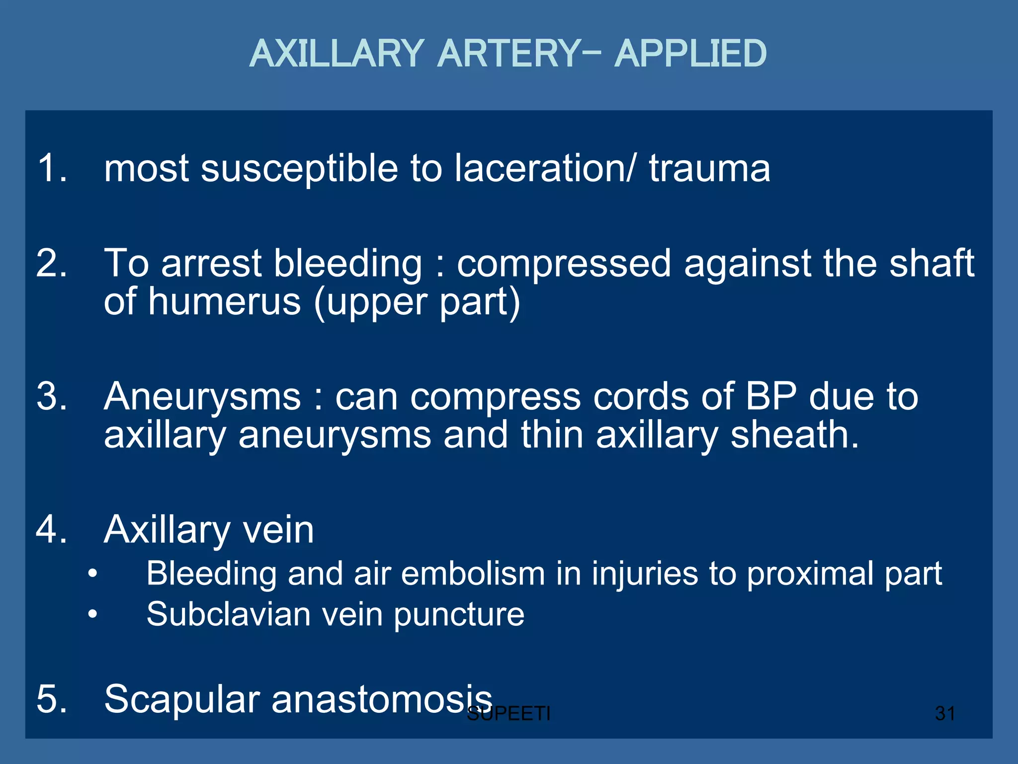 Axillary Arteryppt