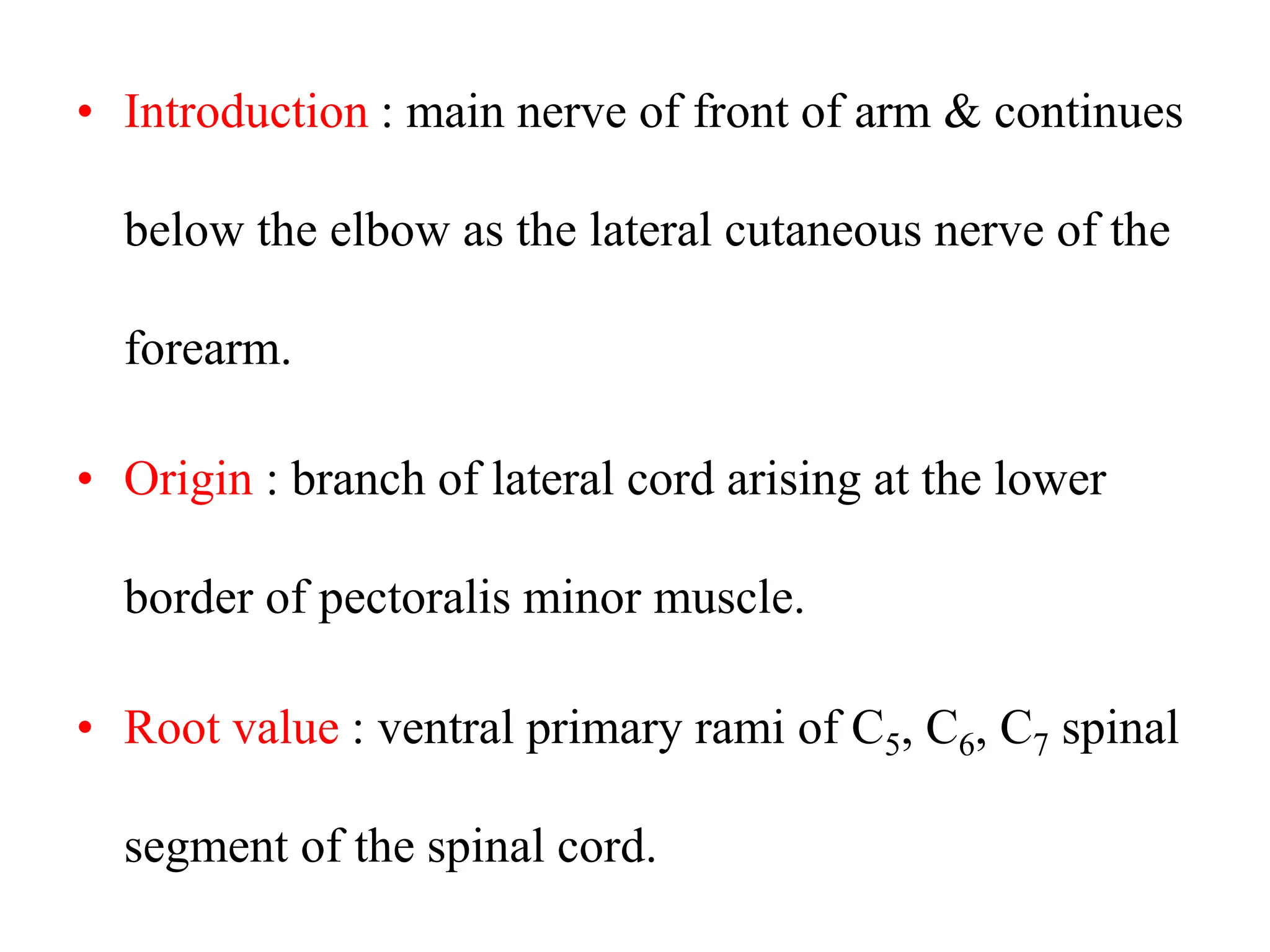 Axillary LNs & Musculocut Nerve These lymph nodes present at outer ...
