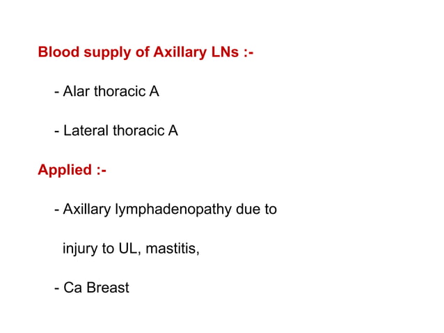 Axillary Lymph Nodes and Musculocut N.ppt