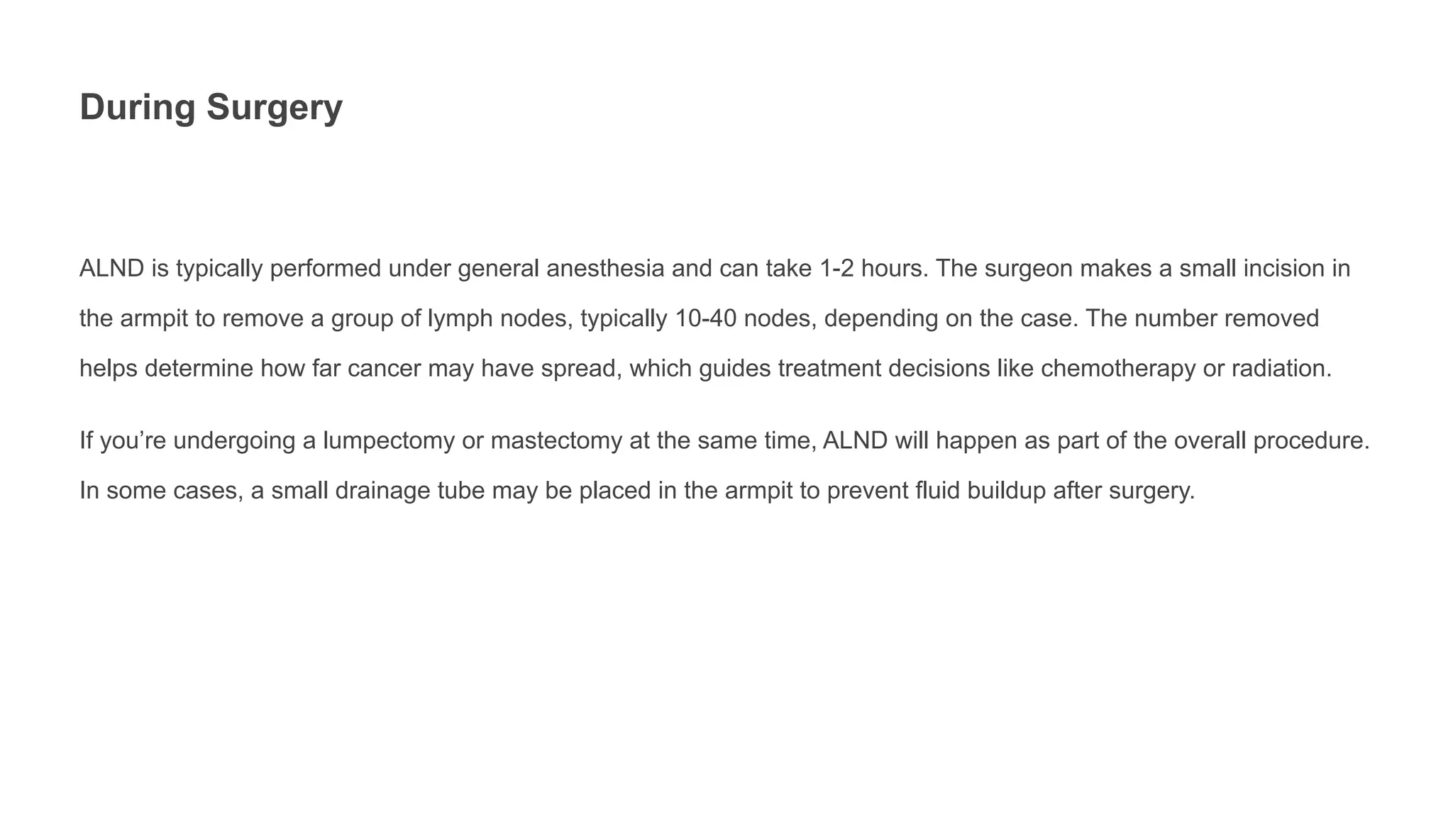 Axillary Lymph Node Dissection_ What to Expect Before, During, and ...