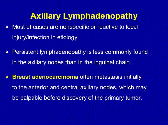 Axillary Lymph Nodes Examination.pptx