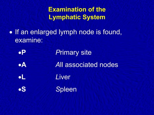 Axillary Lymph Nodes Examination Pptx