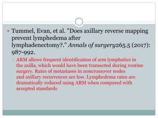 Axillary reverse mapping | PPTX
