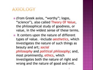 Axiology | PPTX