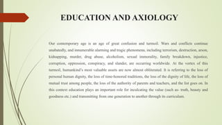 AXIOLOGY AND EDUCATION.pptx