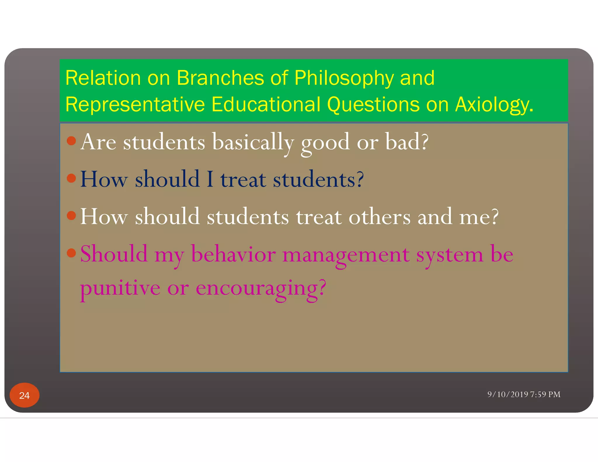 Axiology and it's Illustrate | PDF