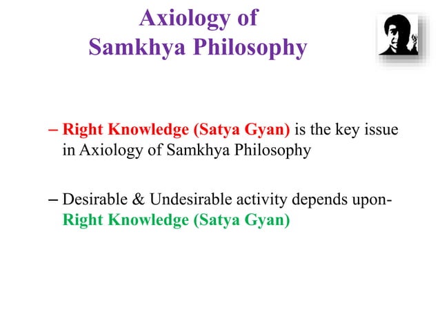 Axiology of Samkhya Philosophy | PPTX | Hinduism | Religion & Spirituality