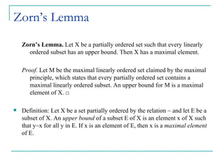Axiom of Choice | PPT