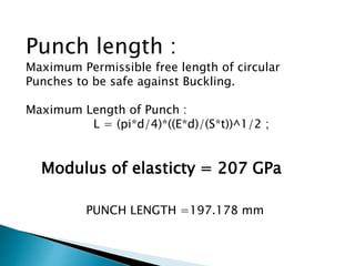 Design of compound die | PPTX
