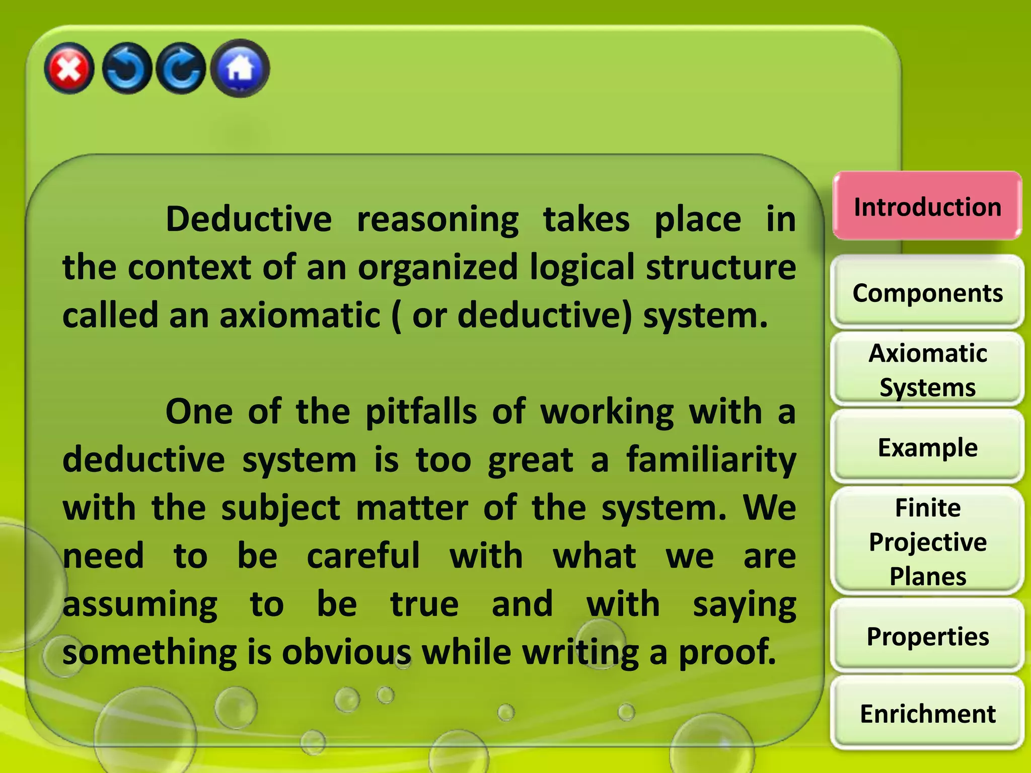 Axiomatic system2 | PPTX