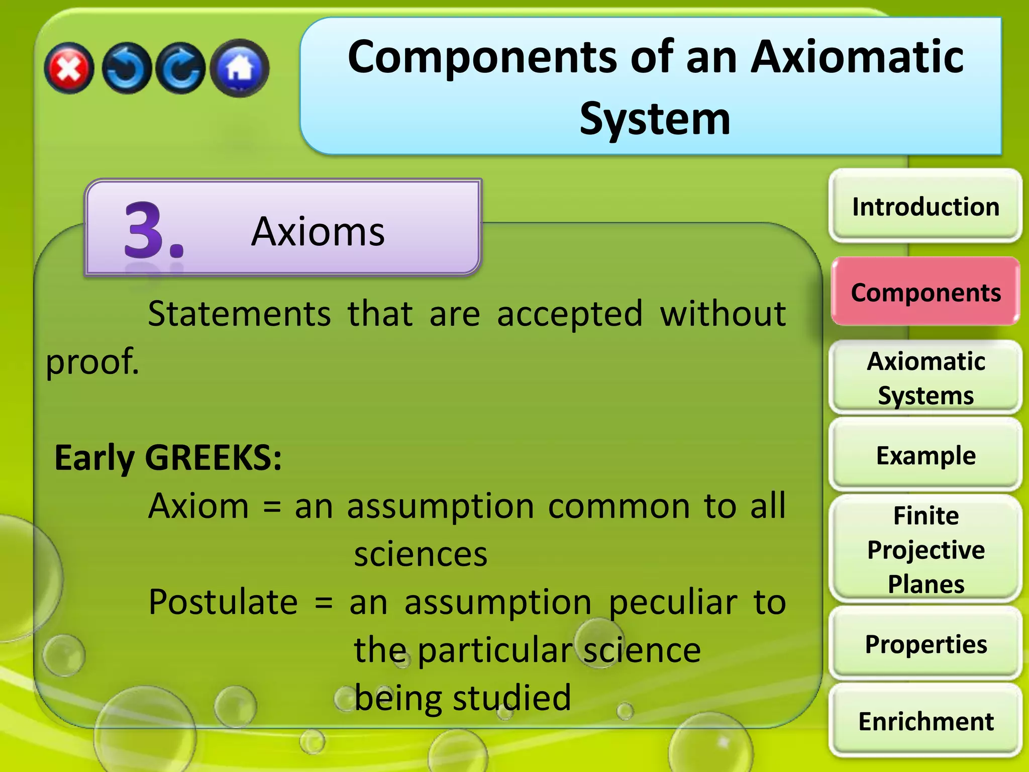 Axiomatic system2 | PPTX