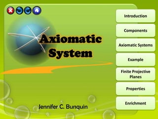 Axiomatic system2 | PPTX
