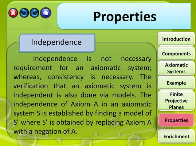 Axiomatic system2 | PPTX