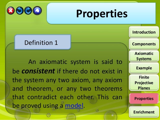 Axiomatic system2