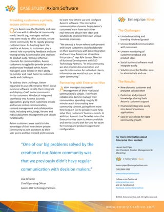 Axiom case study | PDF