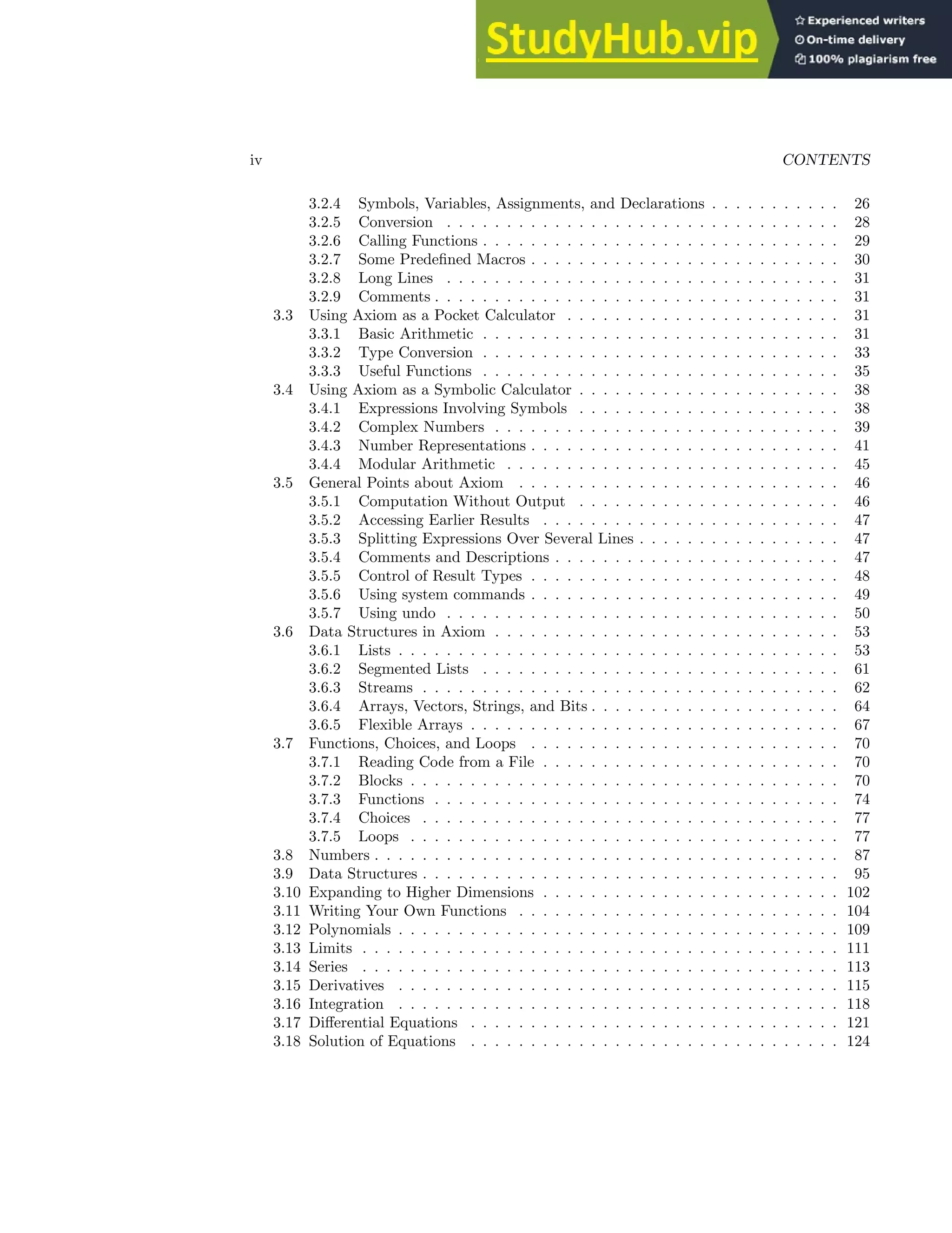 Axiom Computer Algebra System Tutorial.pdf | Programming Languages ...