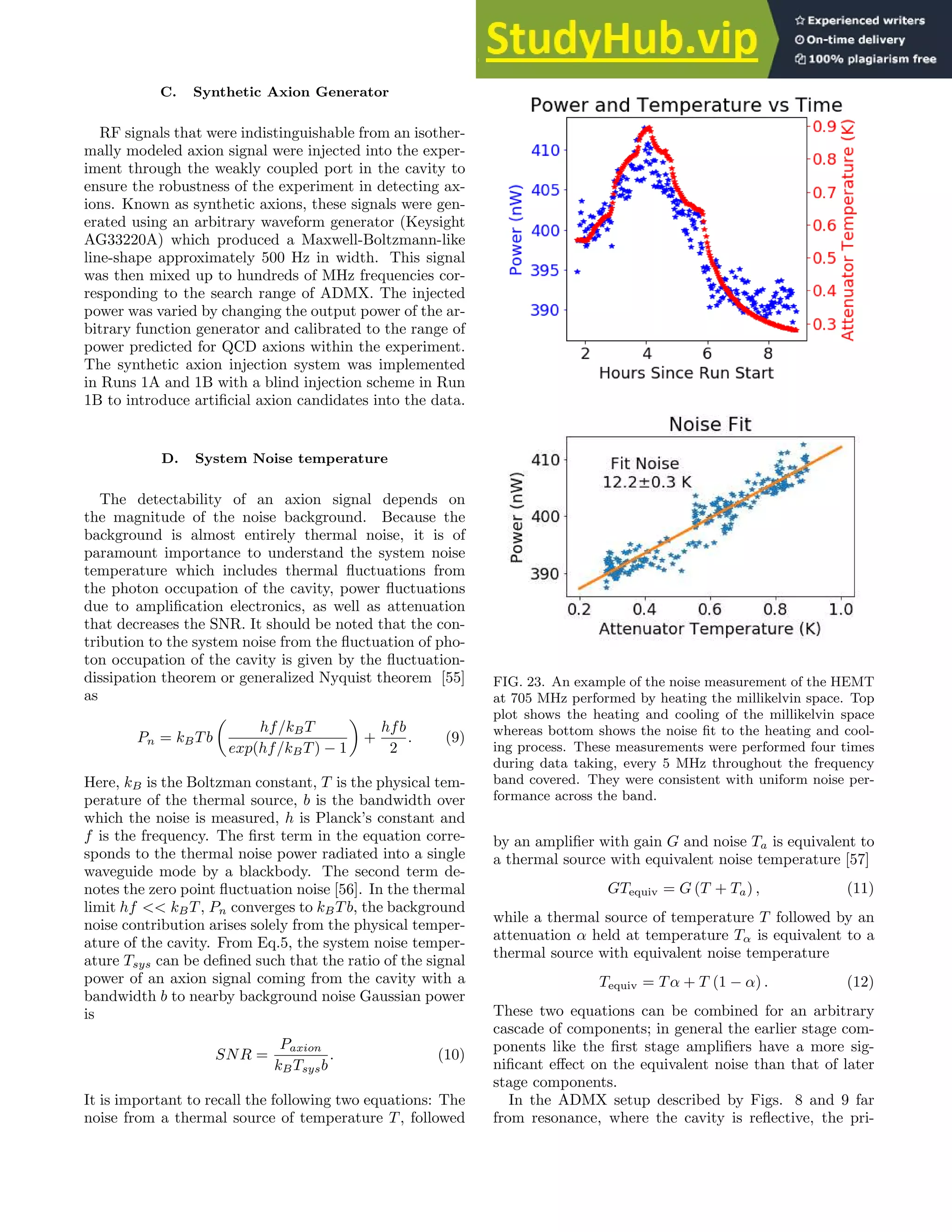 Axion Dark Matter Experiment Detailed Design Nbsp And Operations | PDF