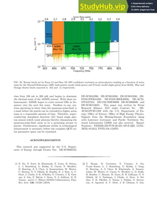 Axion Dark Matter Experiment Detailed Design Nbsp And Operations | PDF