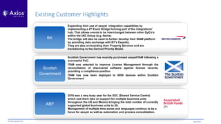 Axios Systems 2017 UK assyst Regional User Groups | PDF
