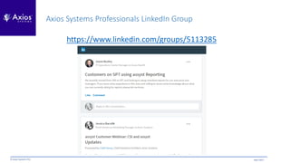 Axios Systems 2017 UK assyst Regional User Groups | PDF