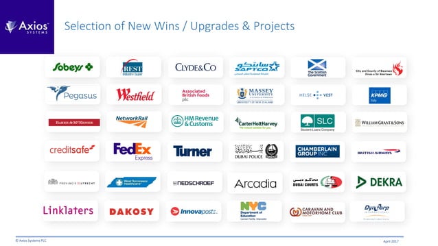 Axios Systems 2017 UK assyst Regional User Groups | PDF