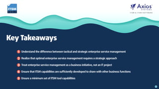 Axios Systems Webinar: Position Your Organization for Enterprise ...