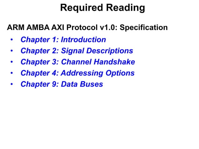 AXI_presentation.ppt | Computer Networking | Computing