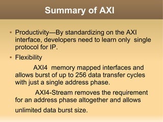 Axi protocol | PPT
