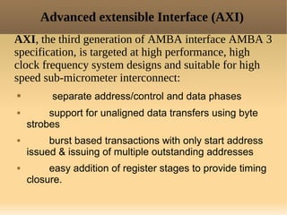 Axi protocol | PPT