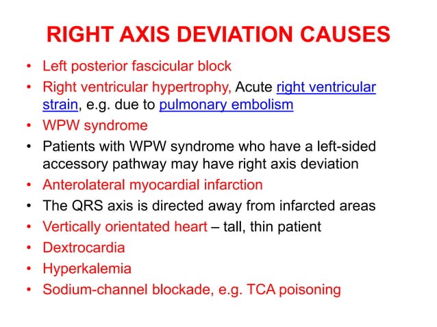 AXIS, TYPES OF AXIS IN ECG AND HOW TO INTERPRET IN ECG? | PPTX