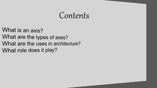 Axis- ordering Principle | PPT