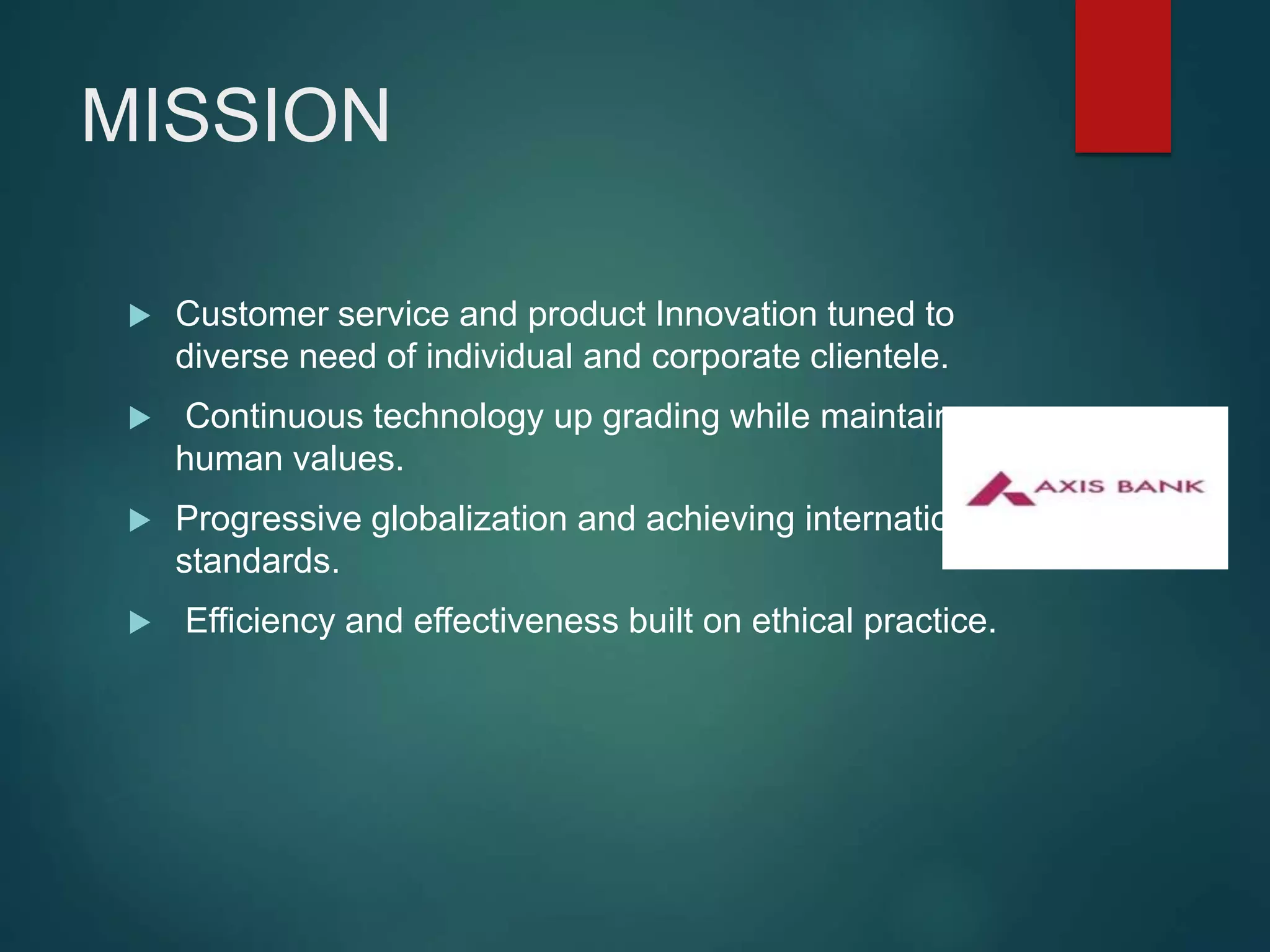 Axis bank ppt | PPTX