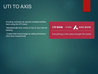 Axis bank ppt | PPTX